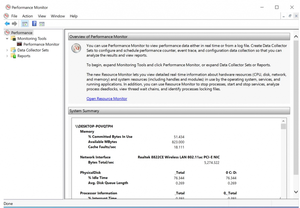 Windows Resource Monitoring - Strad Solutions