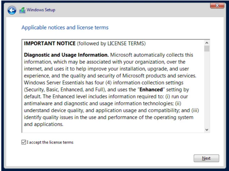 Installation-Windows server 2019 - Strad Solutions